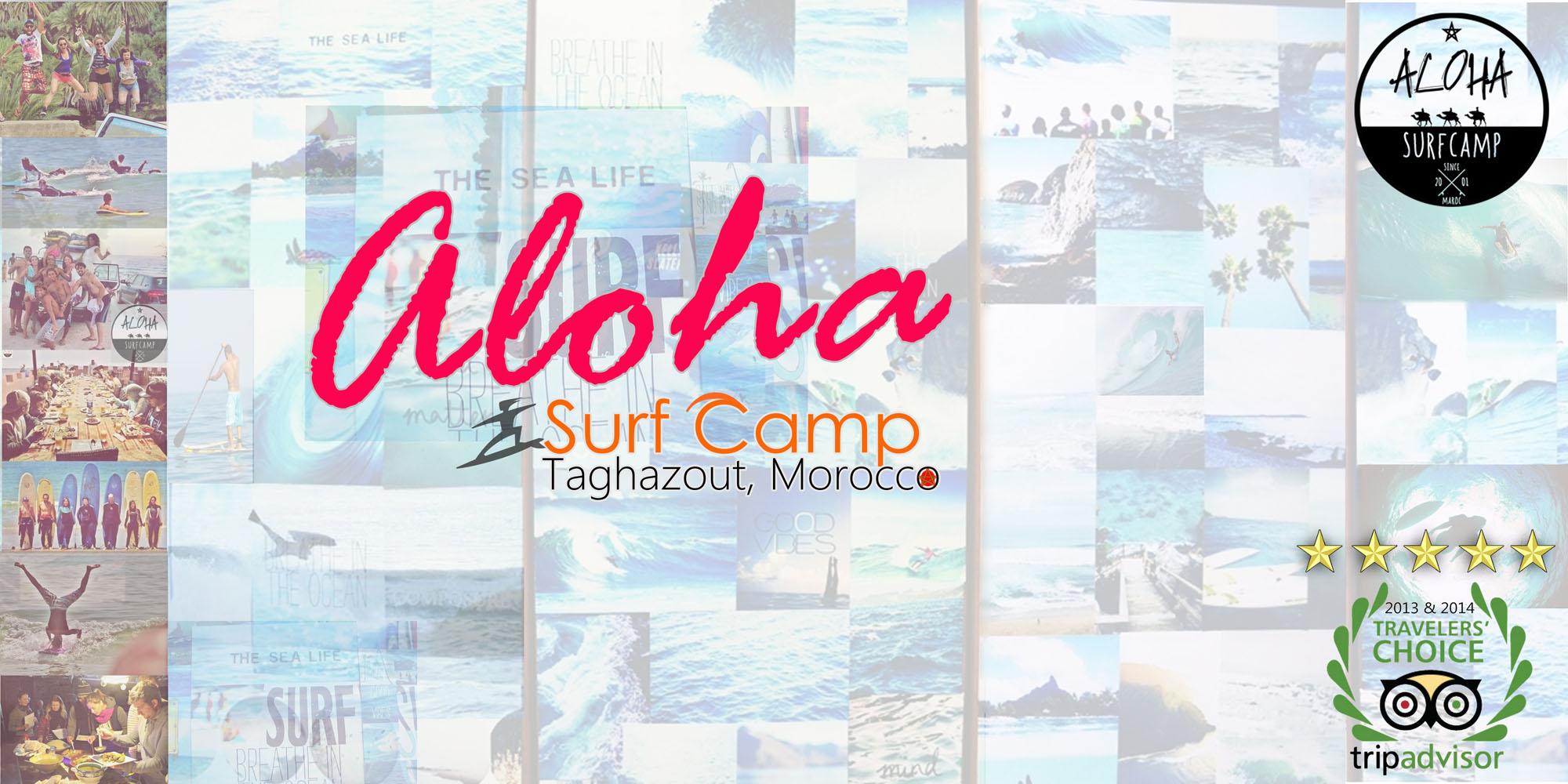 Aloha Surf camp morocco & Surfschool - Taghazout best holiday